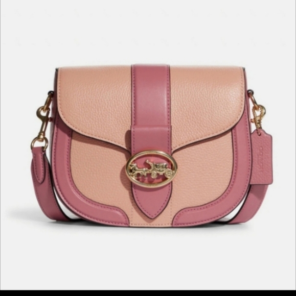 Coach | Bags | Coach Georgie Saddle Taffy Bag Crossbody | Poshmark